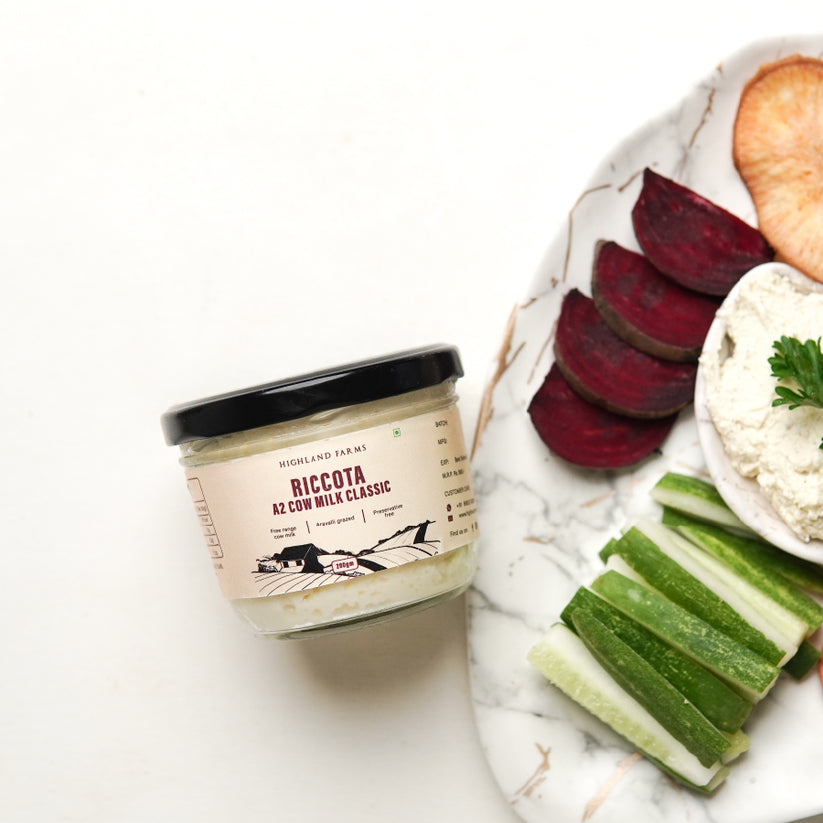 Buy 100% Fresh Ricotta Cheese Made With A2 Cow Milk – Highland Farms